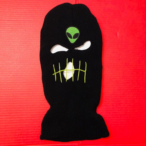 Ski Mask Black Custom Balaclava - Etsy