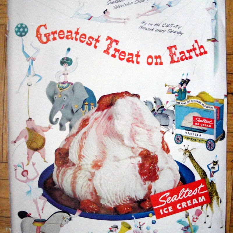 Sealtest Ice Cream - Etsy