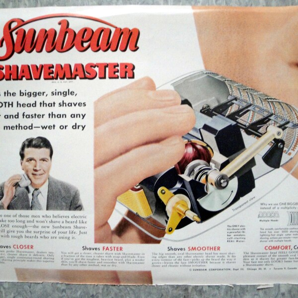 Sunbeam Shavemaster - Etsy