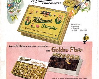 Whitman's Sampler Box - Etsy