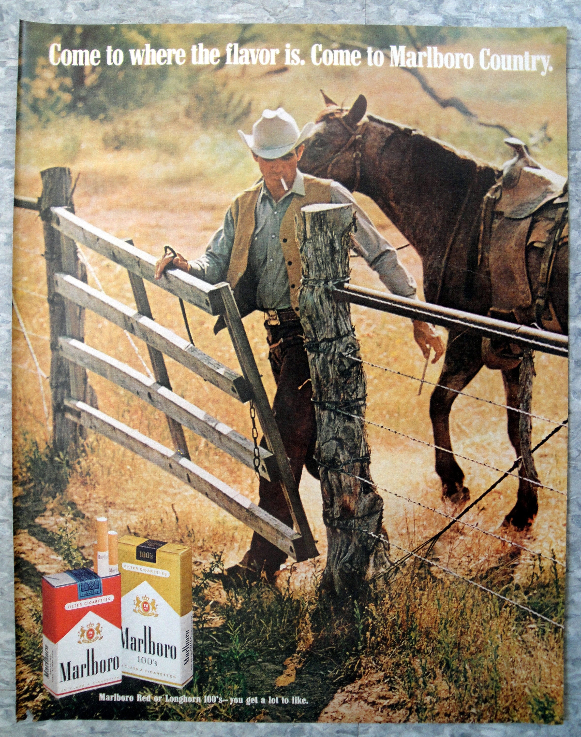 Original Marlboro Man On Horse