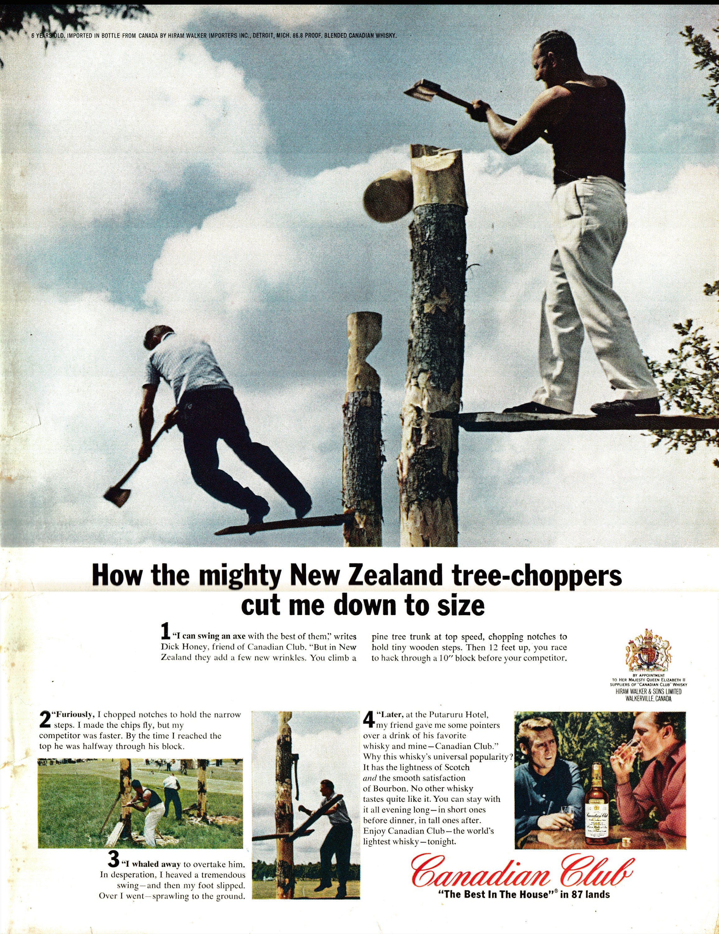 Axe Magazine Advertisement