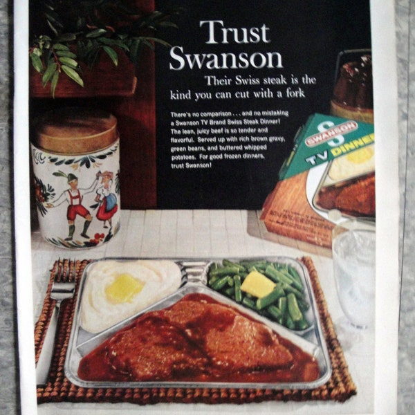 Swanson Frozen Meal - Etsy