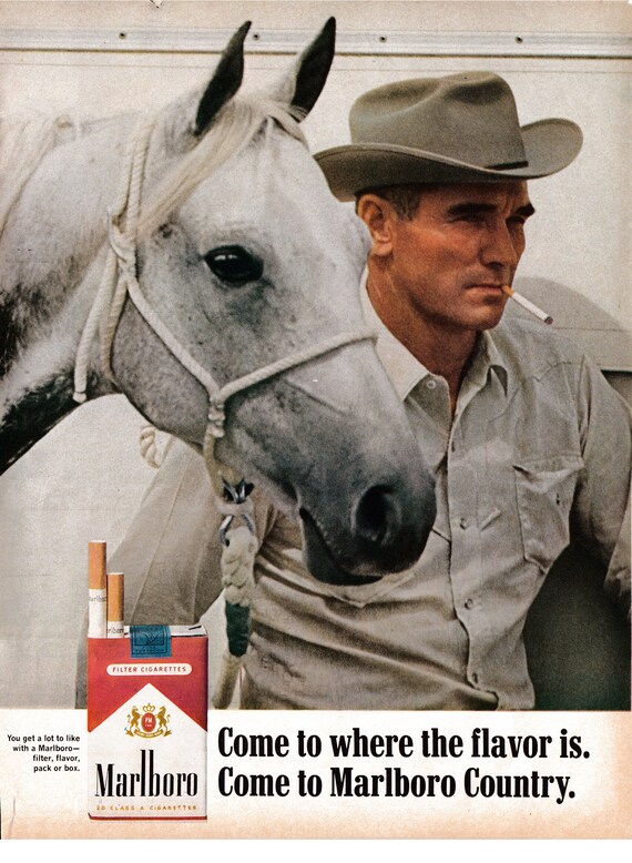 Original Marlboro Man On Horse