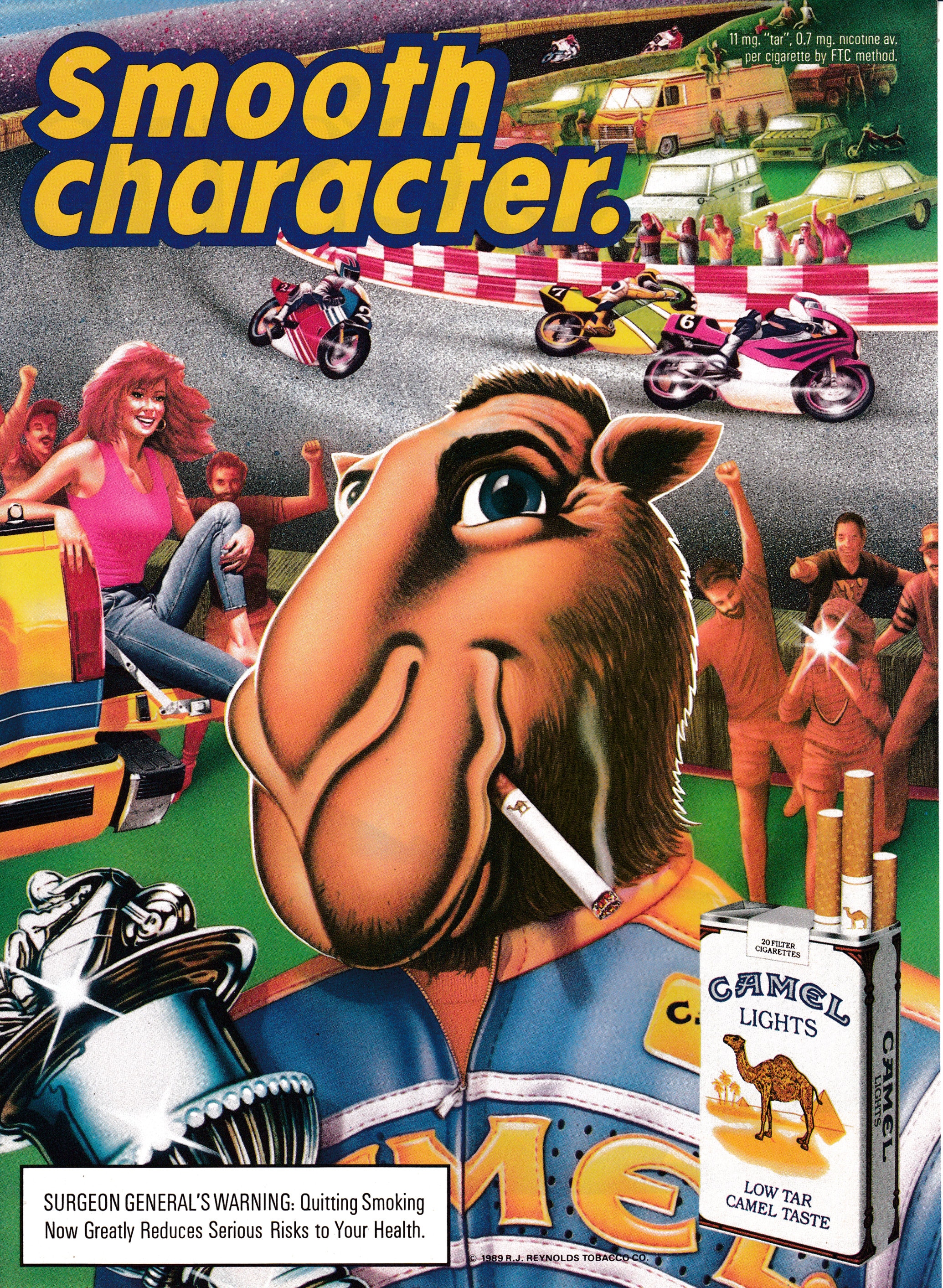 Joe Camel Cigarettes Ads
