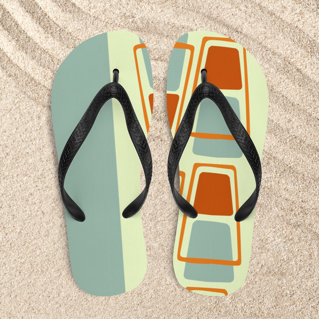 Flip-flops tiki Bar Sandals happy Hour - Etsy
