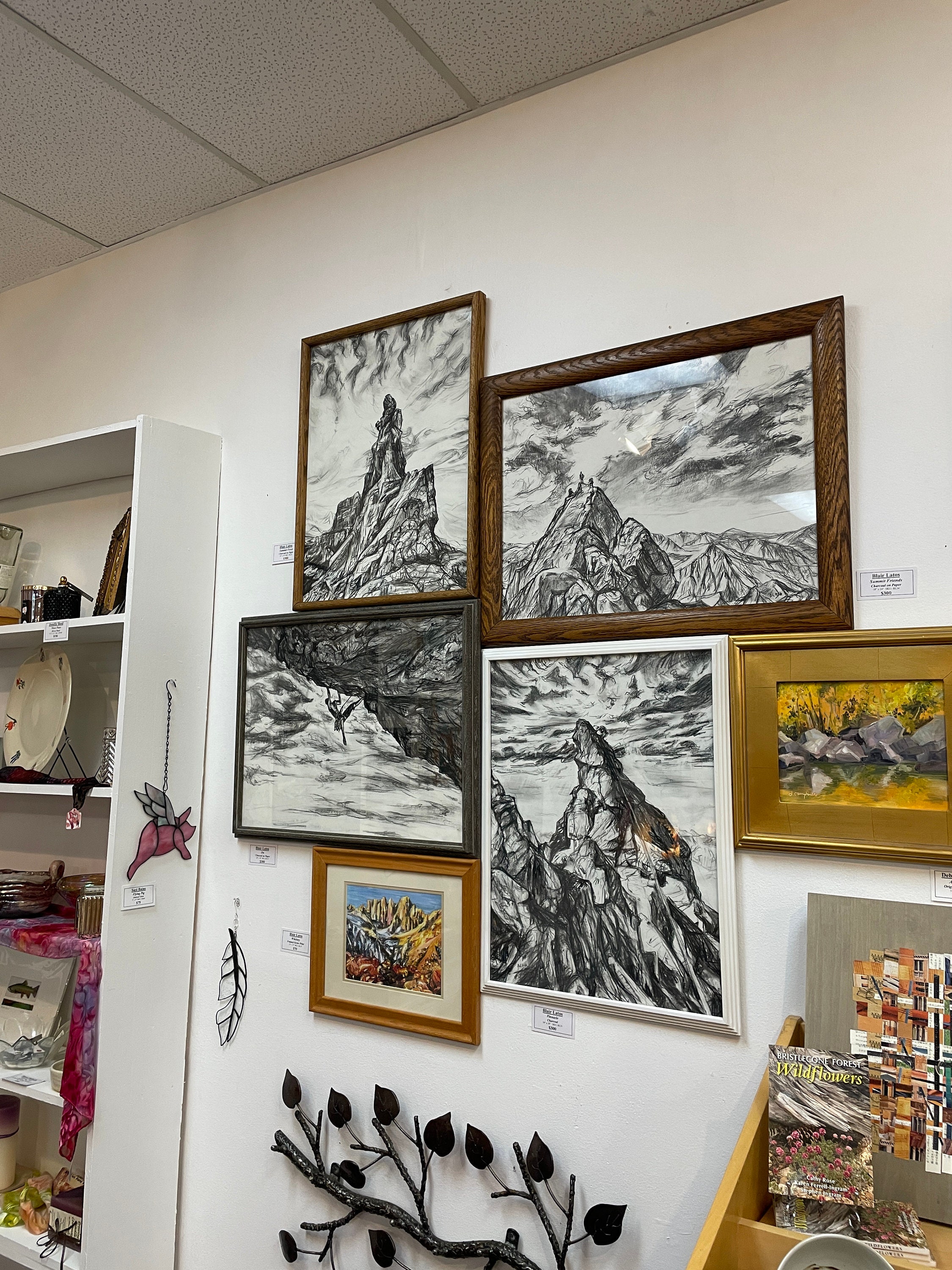 Original Mount Whitney Drawing Perfect Gift or Climbing Memorabilia ...