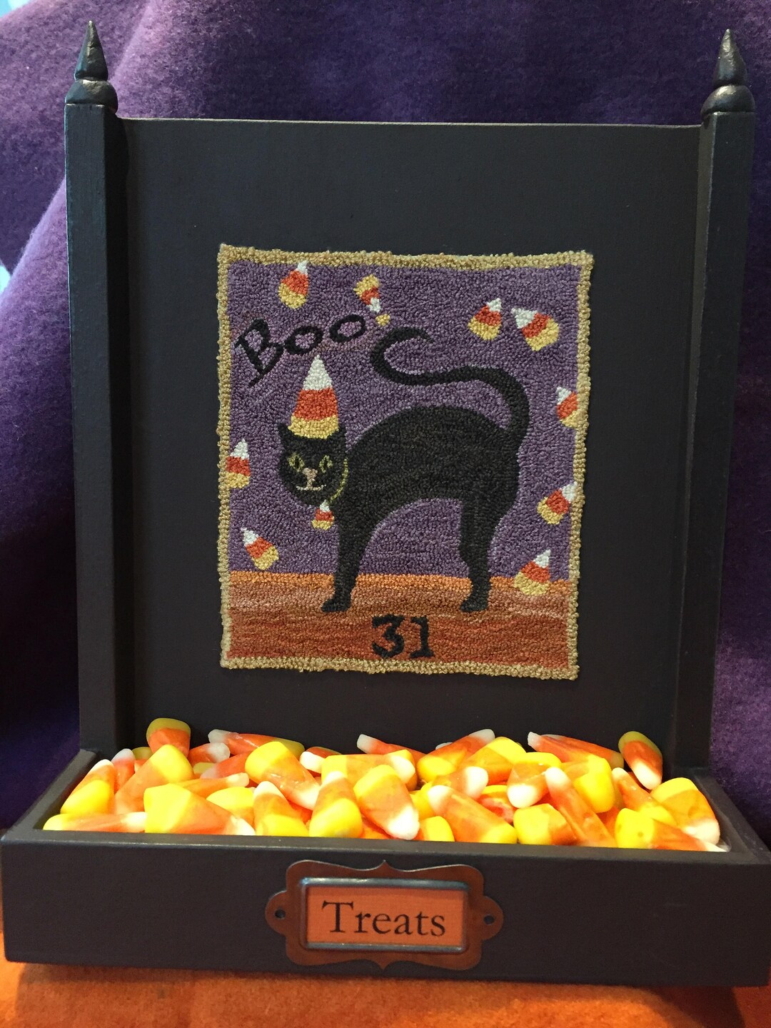 Candy Corn Cat - Instant Download - Etsy