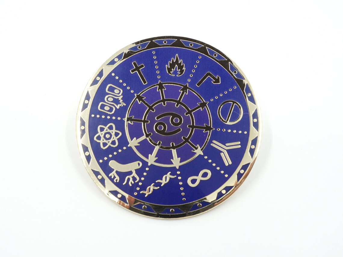 Hallmarks of Cancer Enamel Pin Biomedical Lapel Pin | Etsy