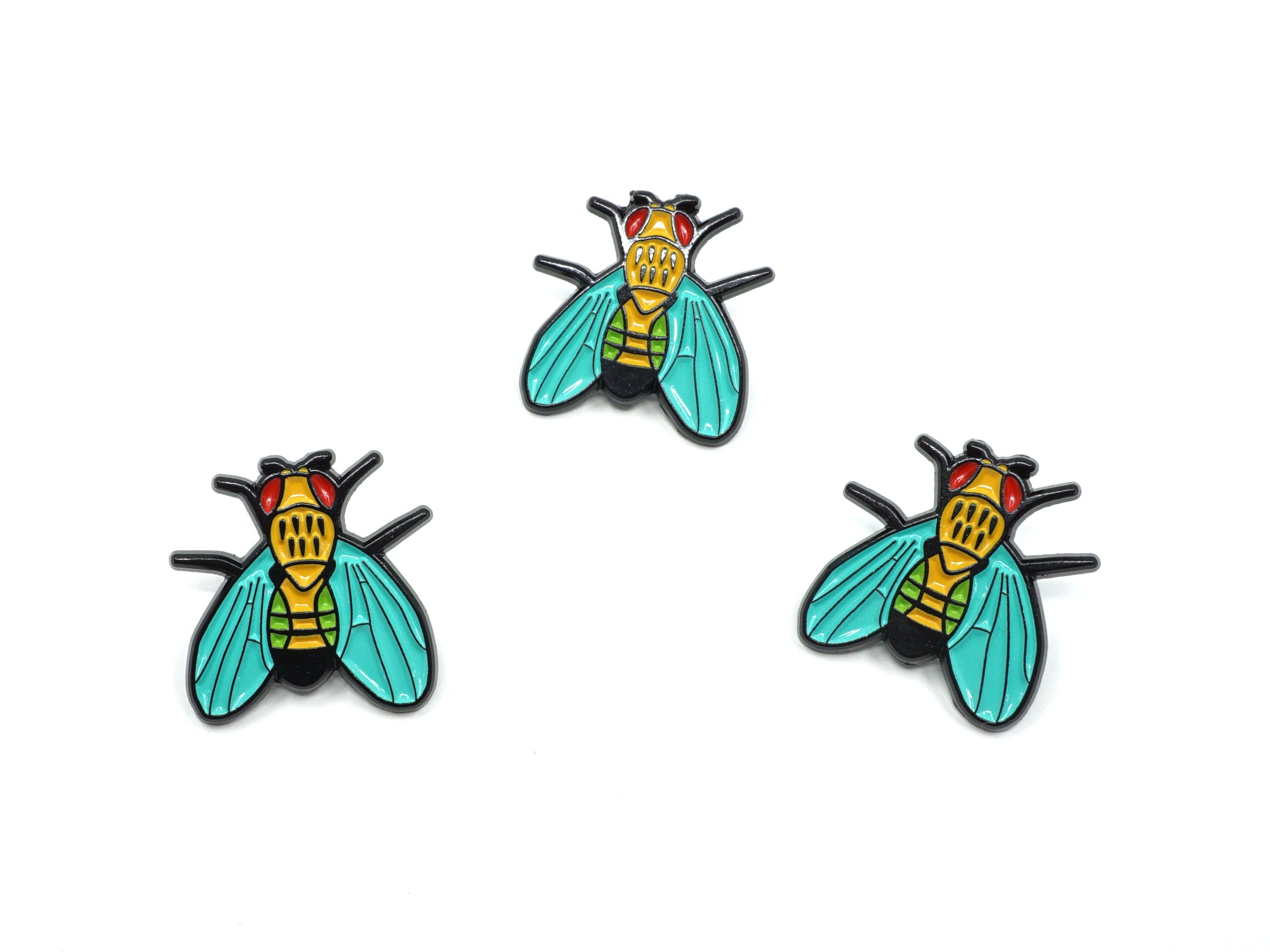 Fruit Fly Enamel Pin Drosophila Melanogaster Wild Type - Etsy