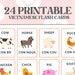 24 Printable Bilingual Vietnamese Animal Flash Cards, Vietnamese ...