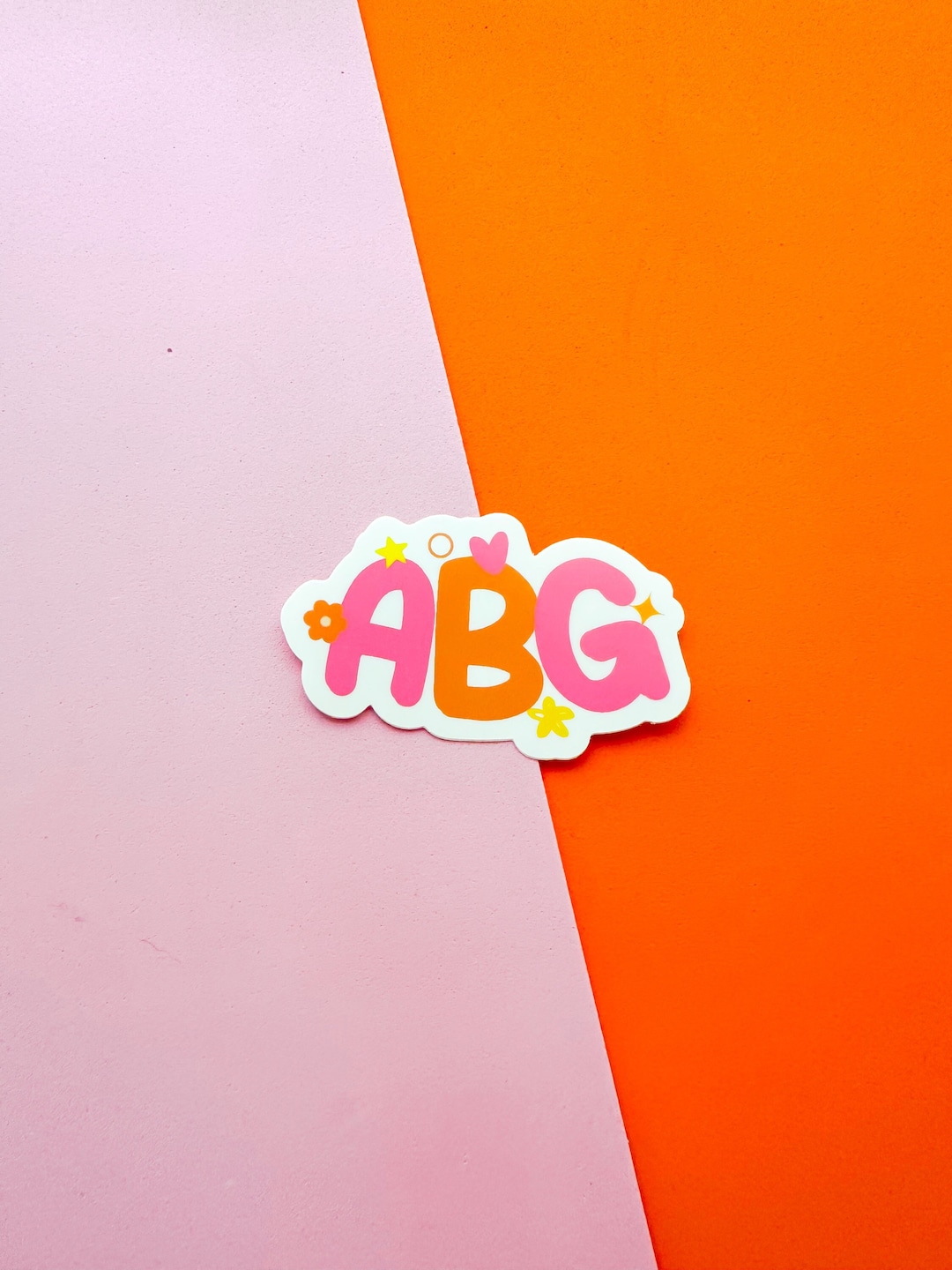 Asian Baby Girl Vinyl Sticker, ABG Sticker, Asian Pun Sticker, Funny ...