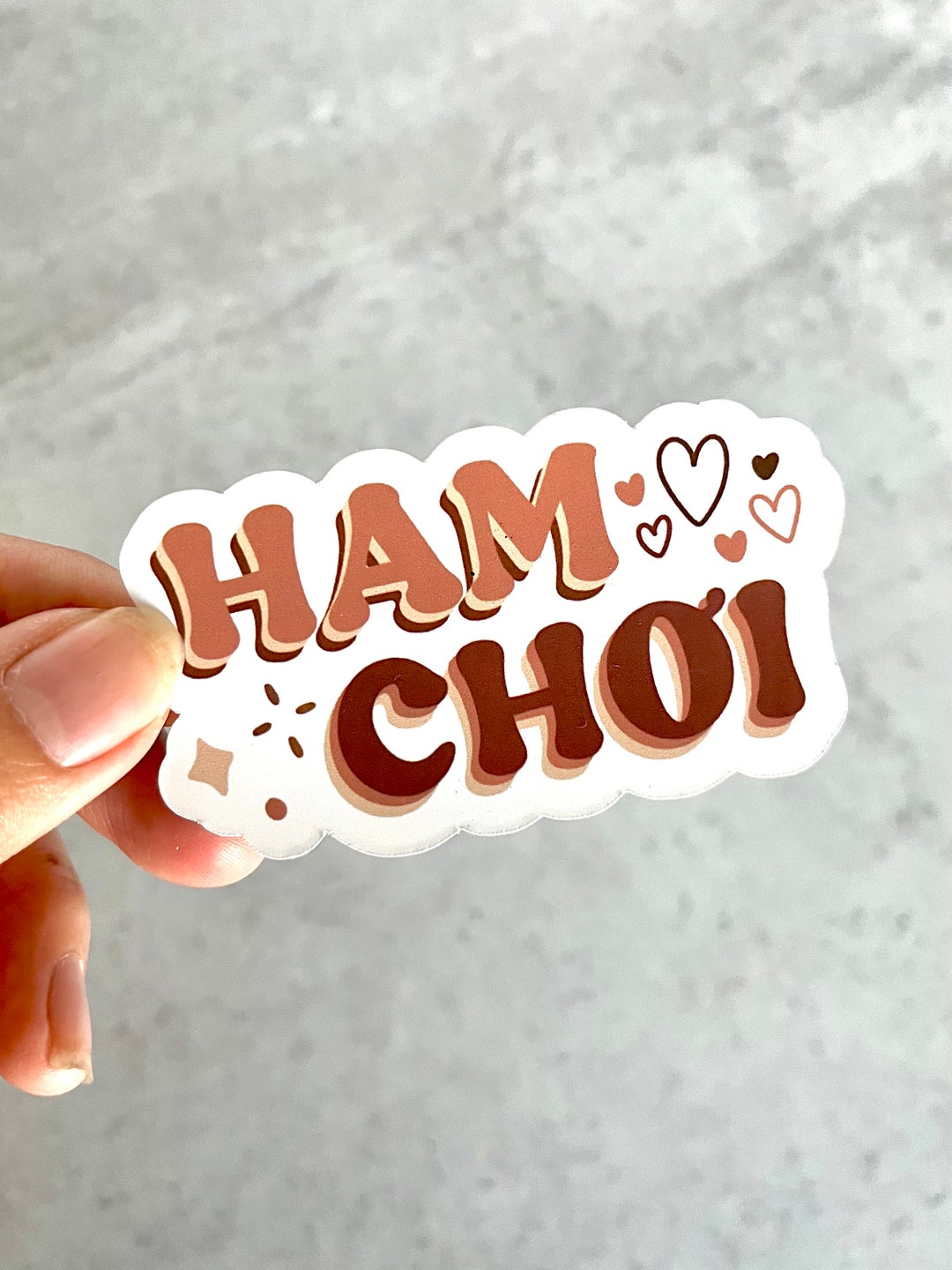 Ham Choi Vietnamese Vinyl Sticker | Vietnamese Phrase Sticker | Viet ...