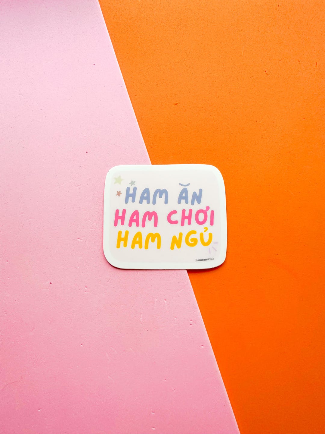 Vietnamese Vinyl Sticker, Vietnamese Phrase Sticker, Asian Pun Sticker ...
