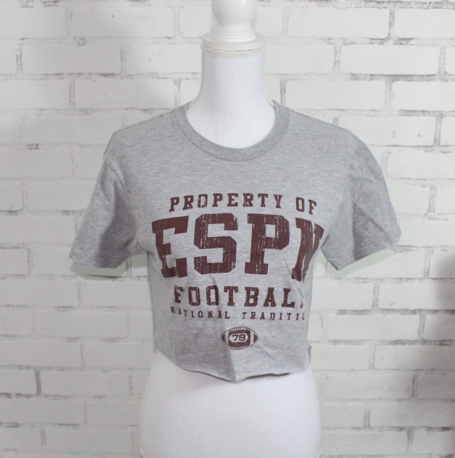 ESPN Football Vintage Graphic T-shirt RARE One of a Kind - Etsy