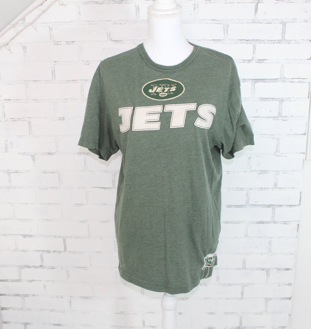 New York Jets Football Vintage Graphic T-shirt RARE One of a Kind - Etsy
