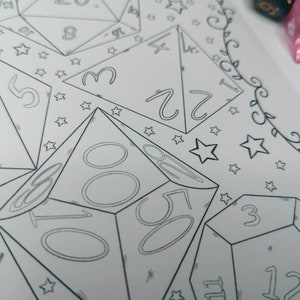 PNG Digital RPG Colouring Pages Sheets - Etsy