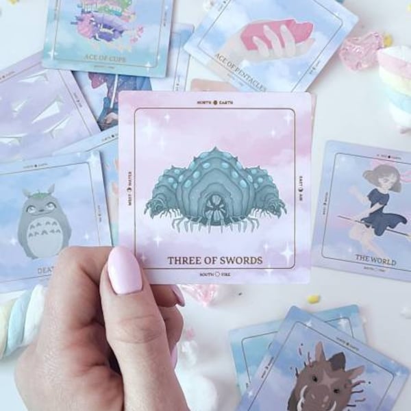 Studio Ghibli Card Deck - Etsy