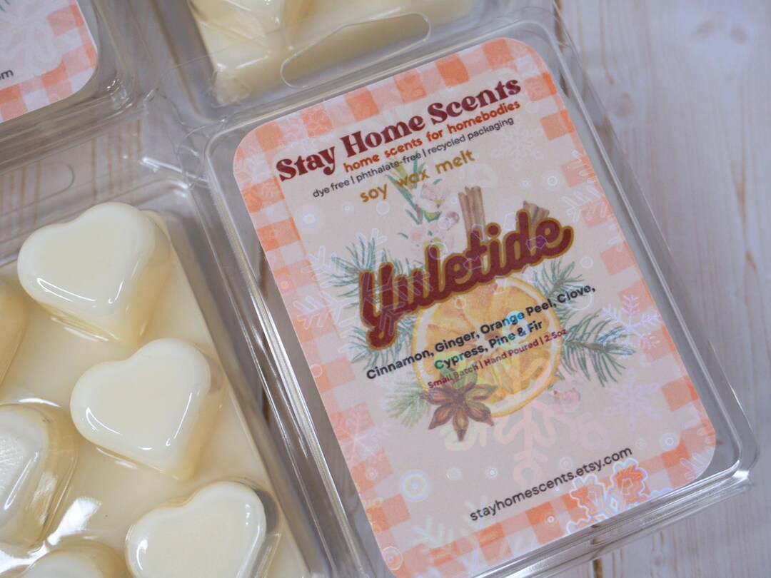 Yuletide | Orange Spice Woody and Pine Scent | Holiday Soy Wax Melt - Etsy