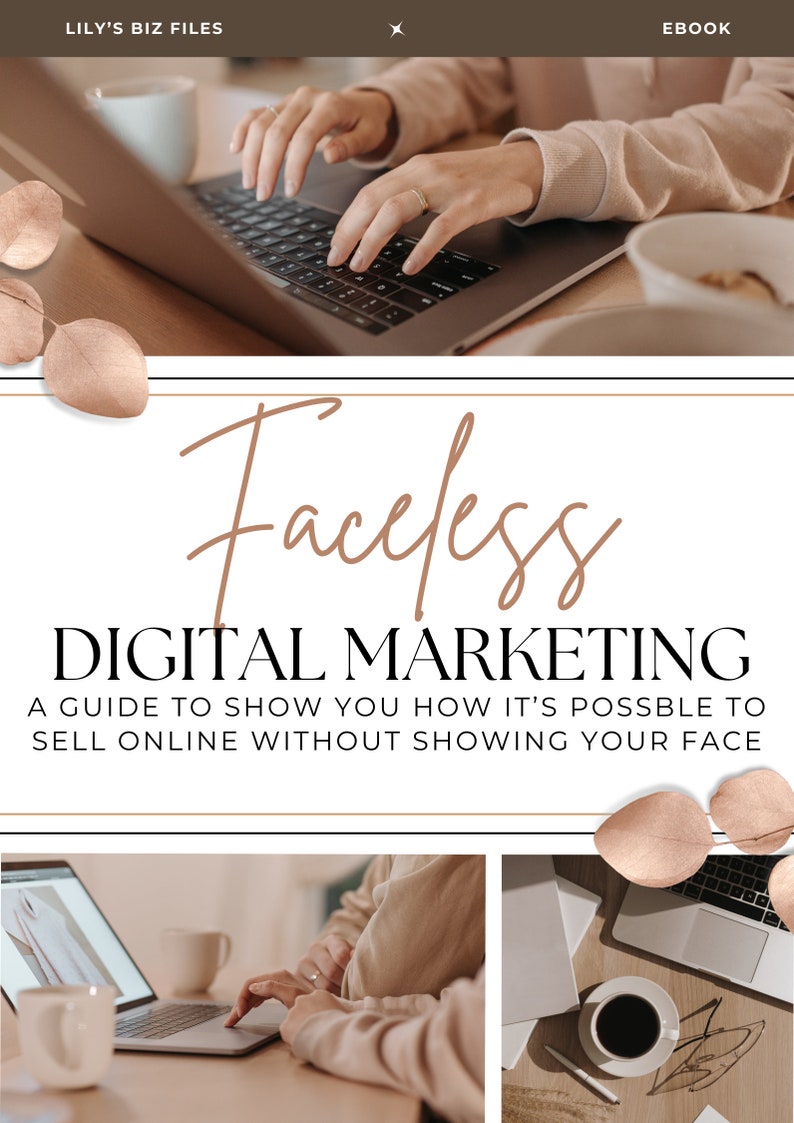 Faceless Digital Marketing Guide | How to Sell Online With No Face ...