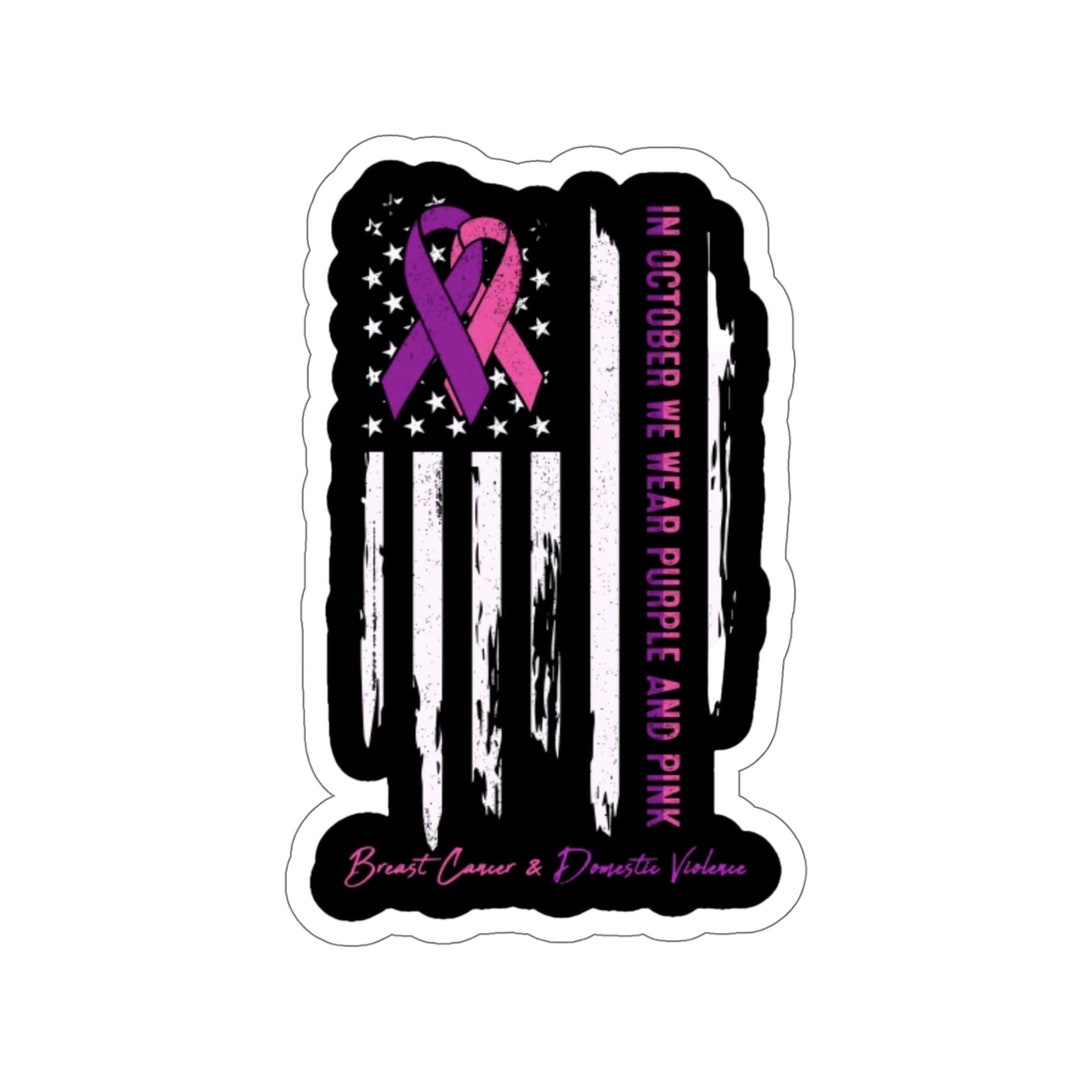 Domestic Abuse & Breast Cancer Awareness Vinyl Donation - Etsy