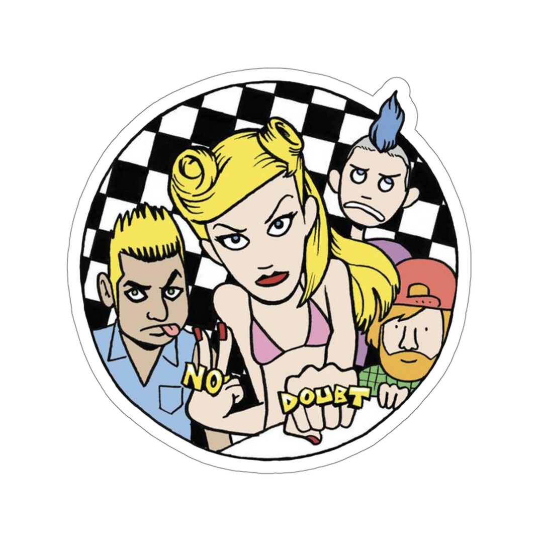 No Doubt Vinyl Band Sticker - Etsy