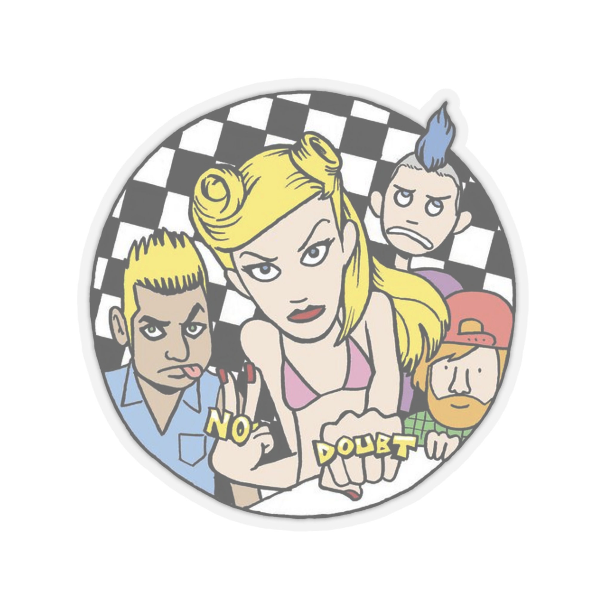 No Doubt Vinyl Band Sticker - Etsy