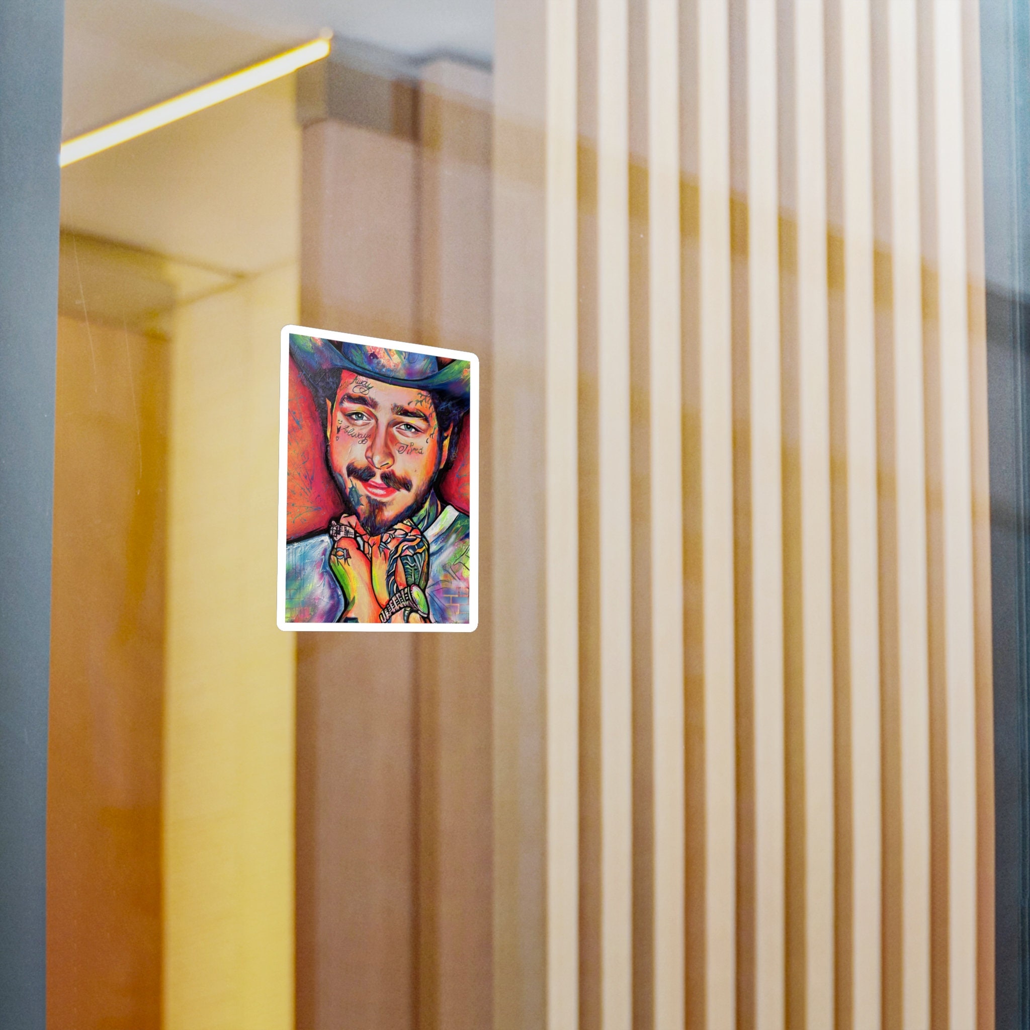 Post Malone 'Art' Vinyl Decal sold by Grenada Falcon | SKU 67777465 ...