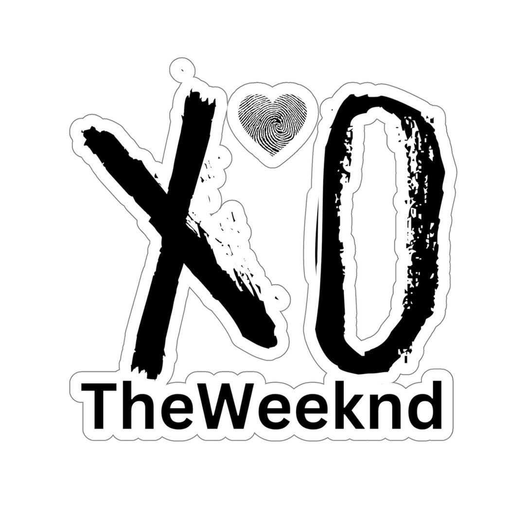 The Weeknd Vinyl Sticker - Etsy