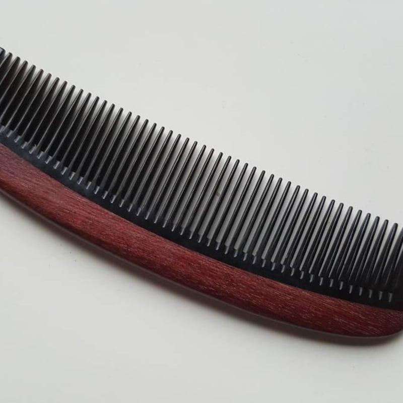 Purple Hair Comb - Etsy