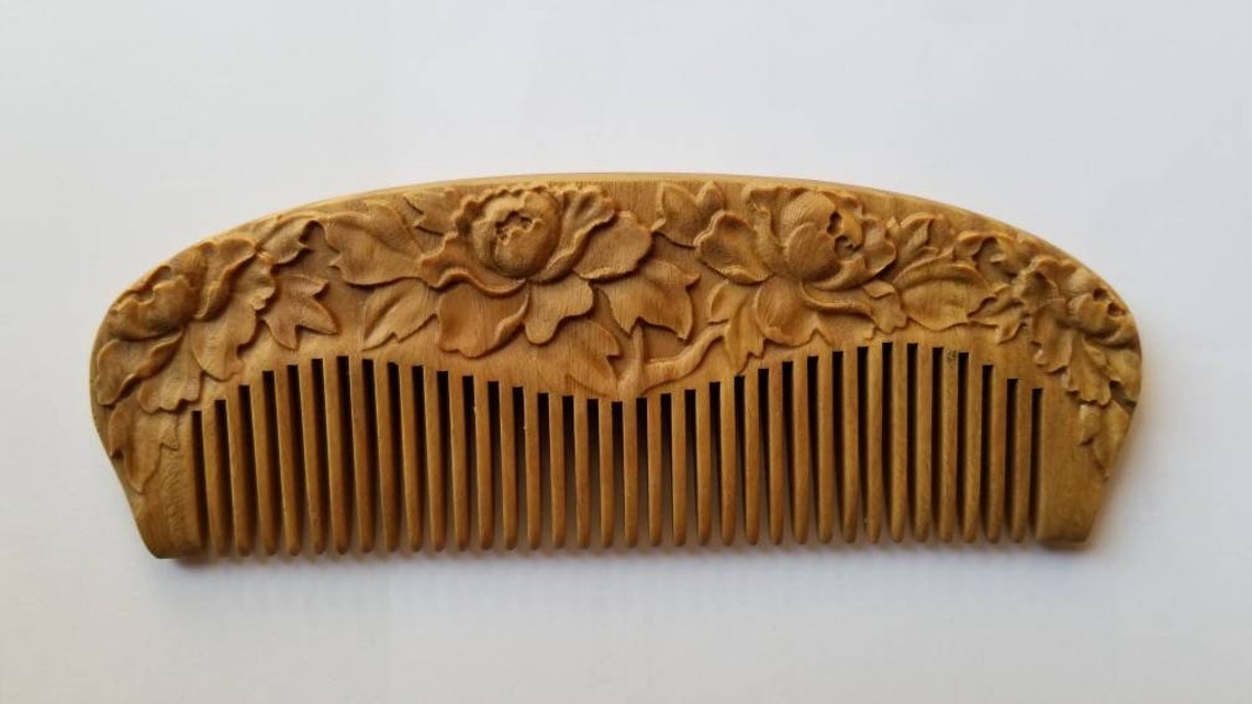 Hand-Carved Comb Best Wedding Day Gift Anniversary Gift | Etsy
