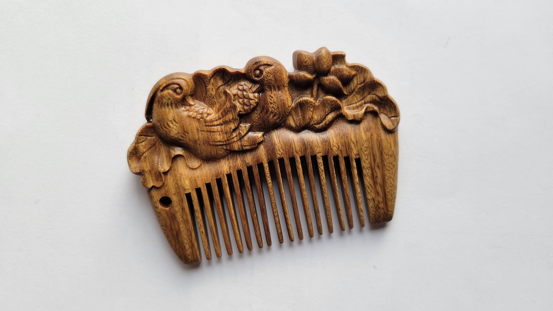 Gift for Her, Araki Wooden Hair Comb, Hand-carved Comb, Sandalwood Comb ...