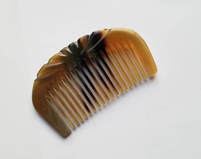 Gift for Her, Mini Viking Horn Hair Comb, One of A Kind Girlfriend Gift ...