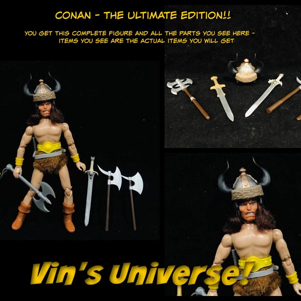 Conan Action Figure - Etsy