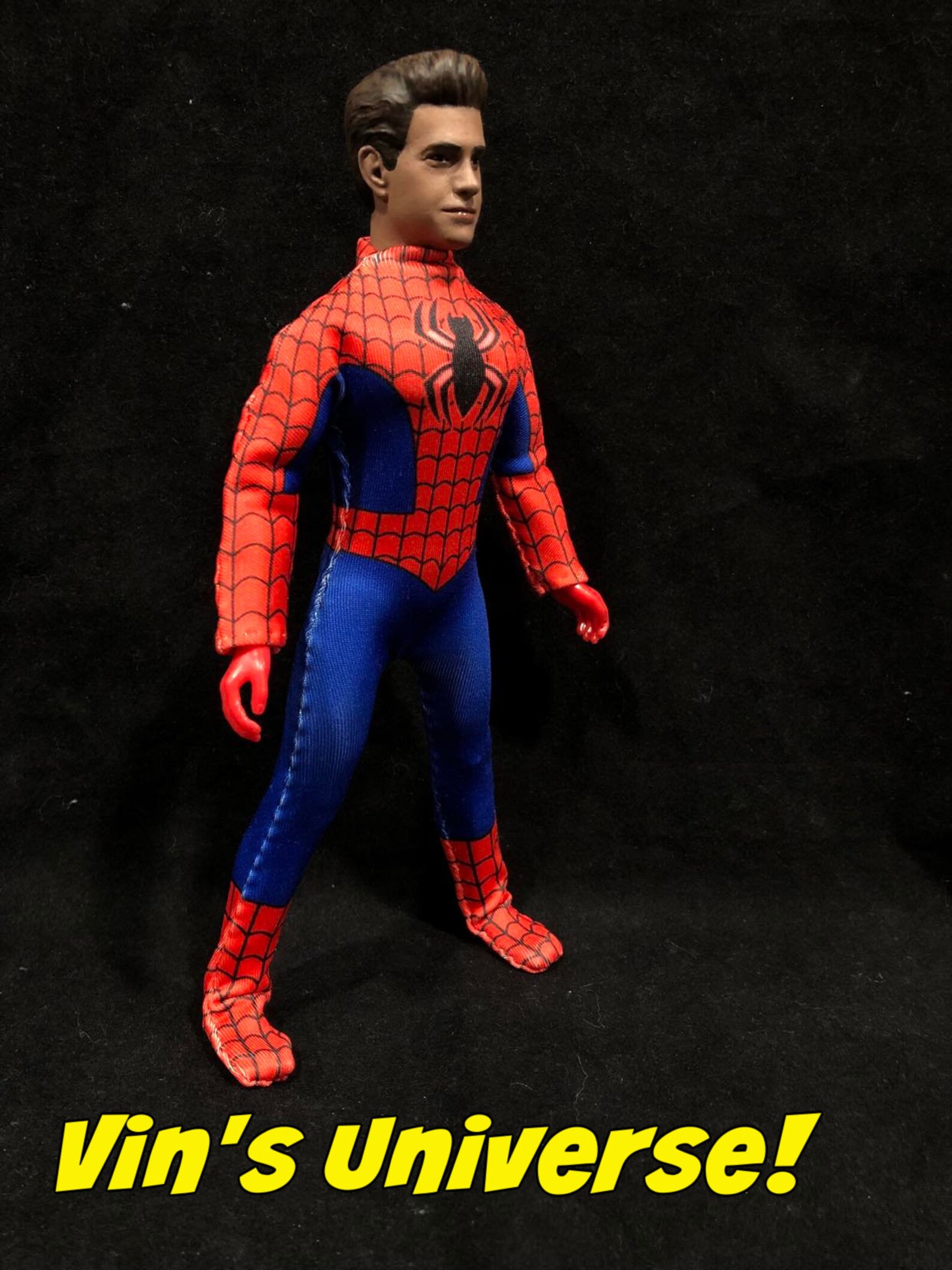 Custom 1/9th 8 Inch Scale Andrew Garfield as Peter Parker Spiderman ...