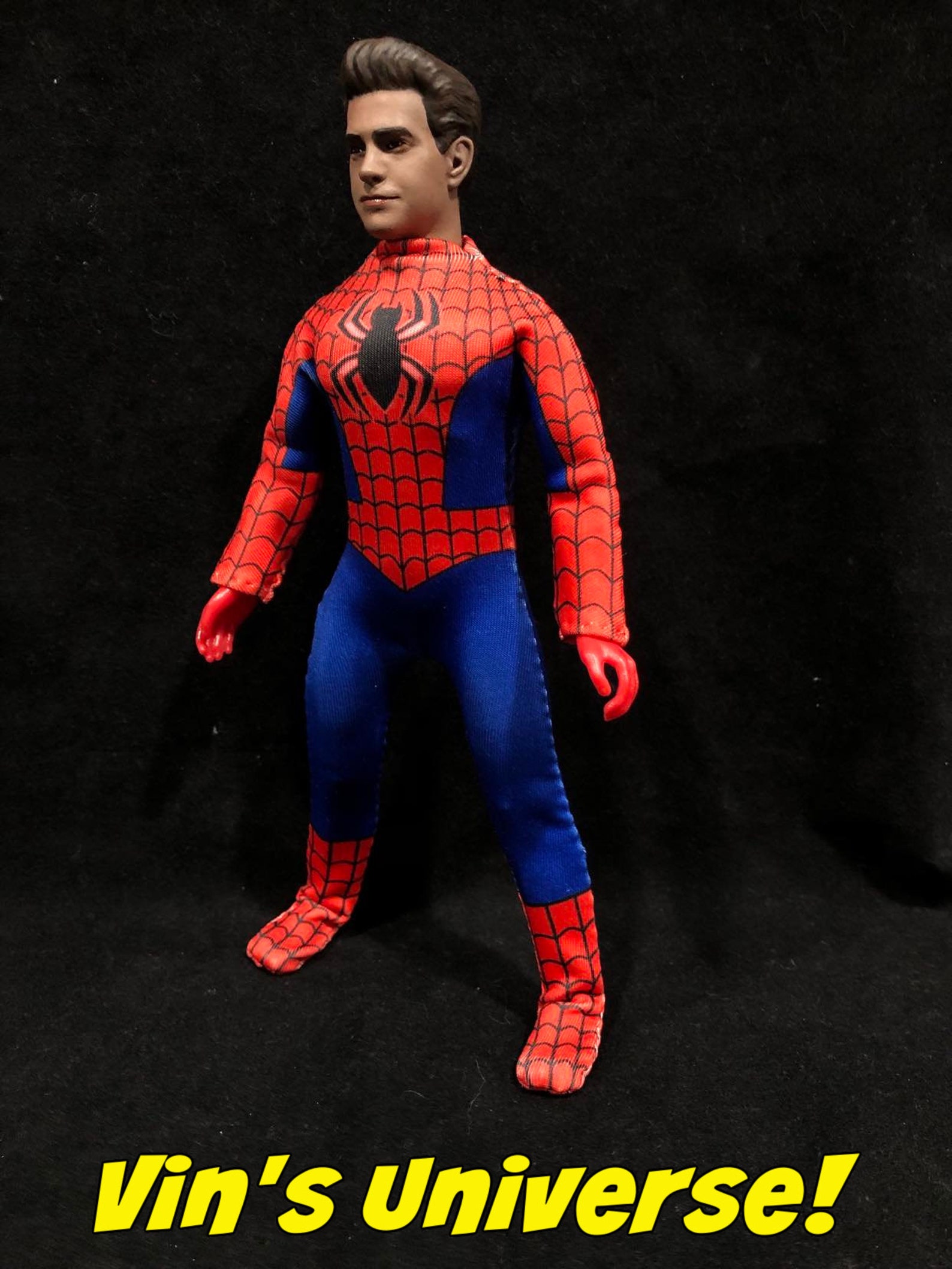 Custom 1/9th 8 Inch Scale Andrew Garfield as Peter Parker Spiderman ...