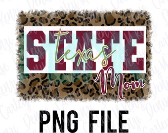Texas State Png | Etsy