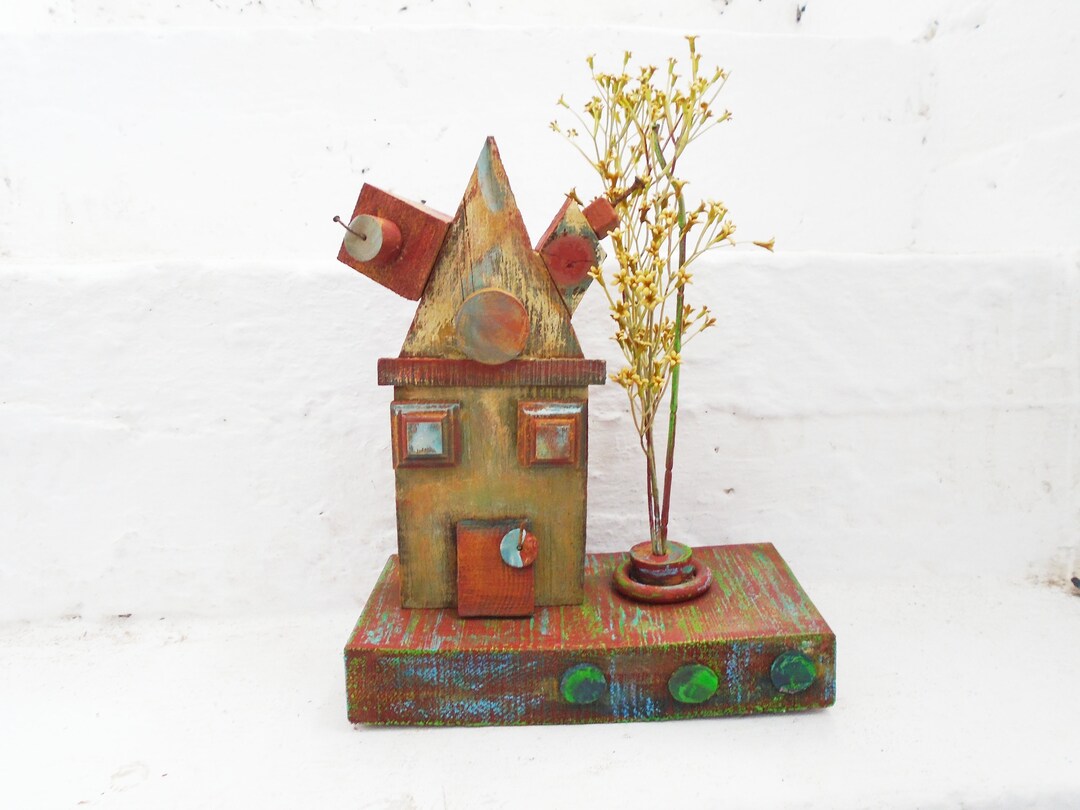 Little House, Small House, Housewarming Gift, Miniature House, Handmade ...
