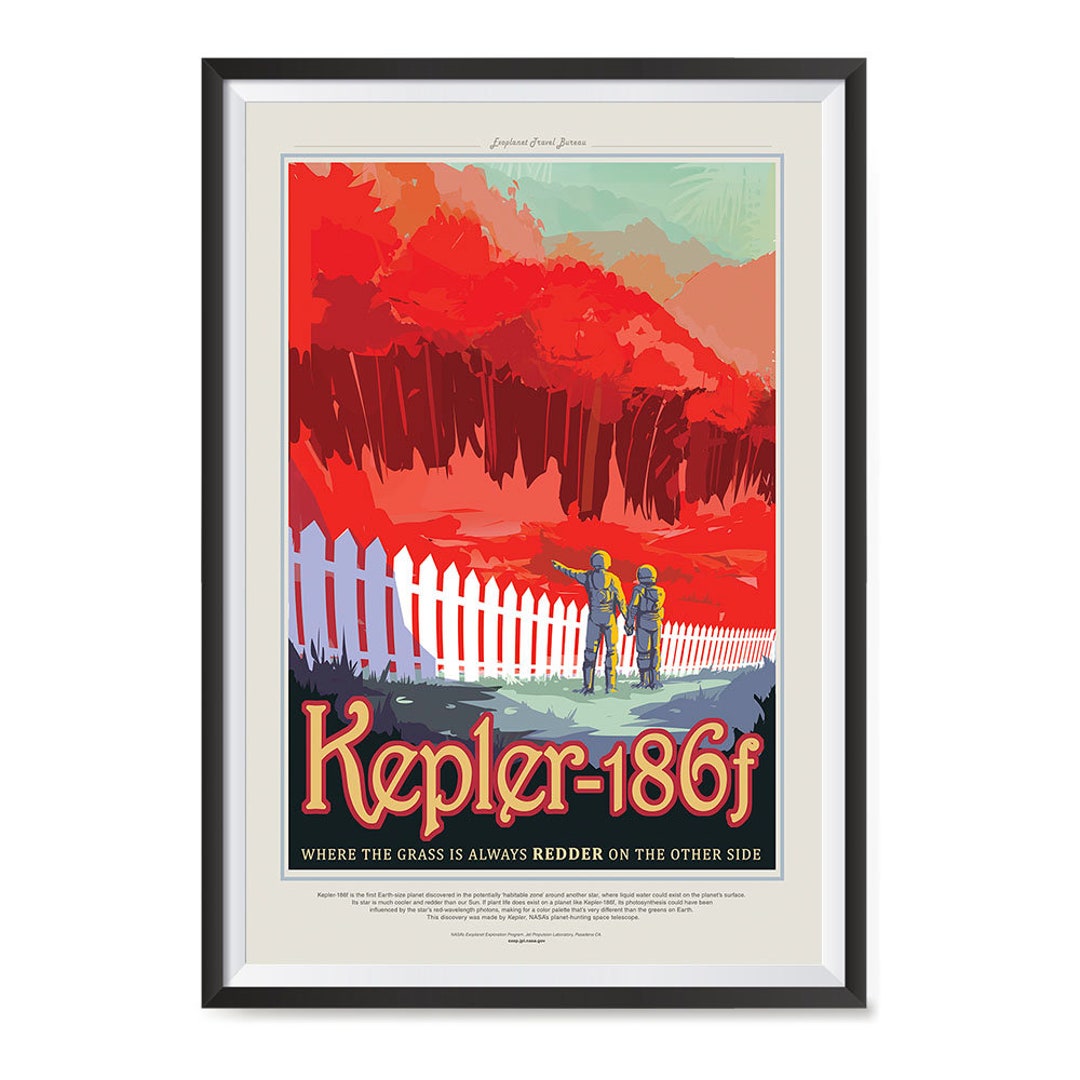 Nasa Space Tourism Posters - Wall Art for Home, Office, School ...