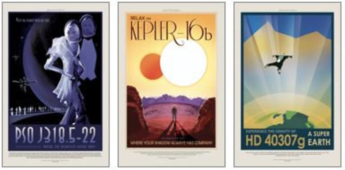 NASA JPL Space Travel Posters Set of 15 Whole Set Amazing | Etsy