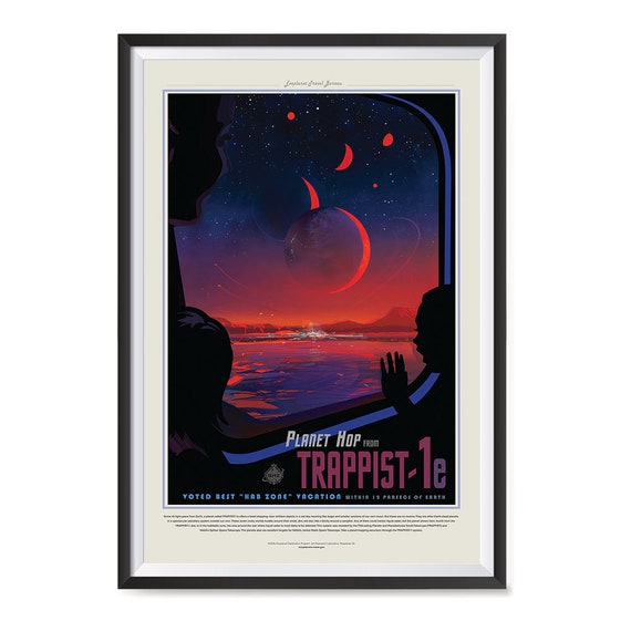 Nasa Space Tourism Posters Wall Art Print for Home Office | Etsy