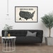 USA Maps With States Details Posters - Poster Printing - Wall Art Print ...
