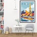 Retro World Famous City Posters Vintage Retro Travel Poster - Etsy