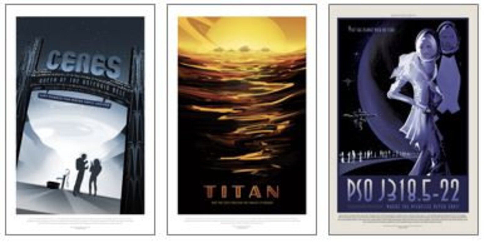 NASA JPL Space Travel Posters Set of 15 whole Set Amazing - Etsy