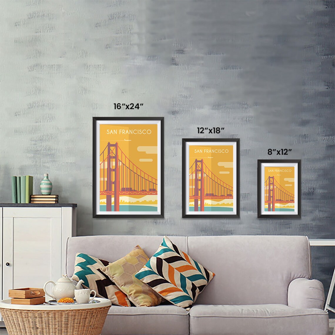 Retro World Famous City Posters Vintage Retro Travel Poster - Etsy