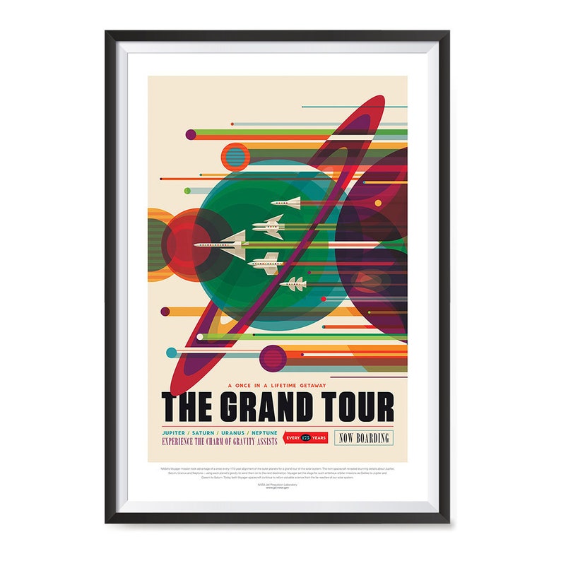Nasa Space Tourism Posters - Wall Art Print for Home, Office, School ...