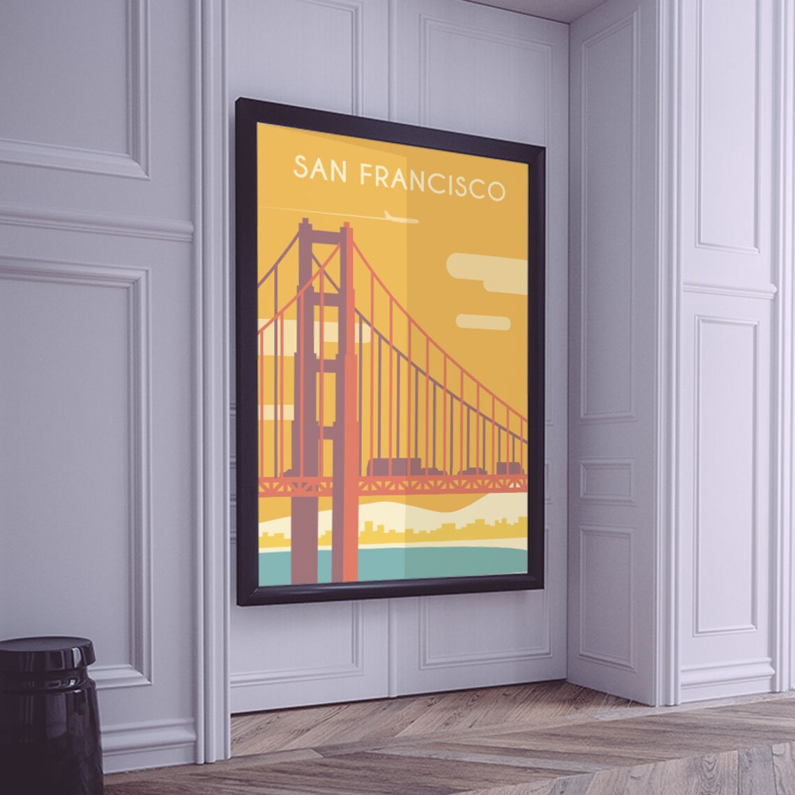 Retro World Famous City Posters Vintage Retro Travel Poster - Etsy