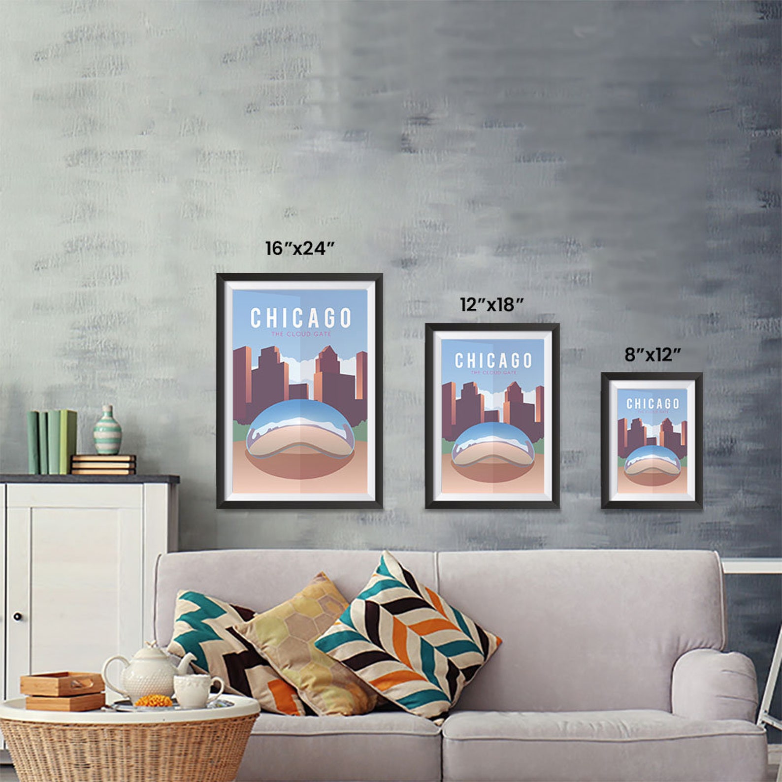 Retro World Famous City Posters Vintage Retro Travel Poster - Etsy