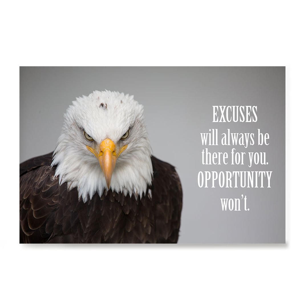 Most Popular Eagle Theme Quote Posters - Power Strength Brave Beast ...
