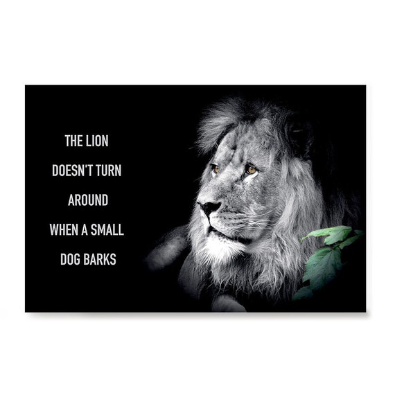 Bravery Lion Quotes